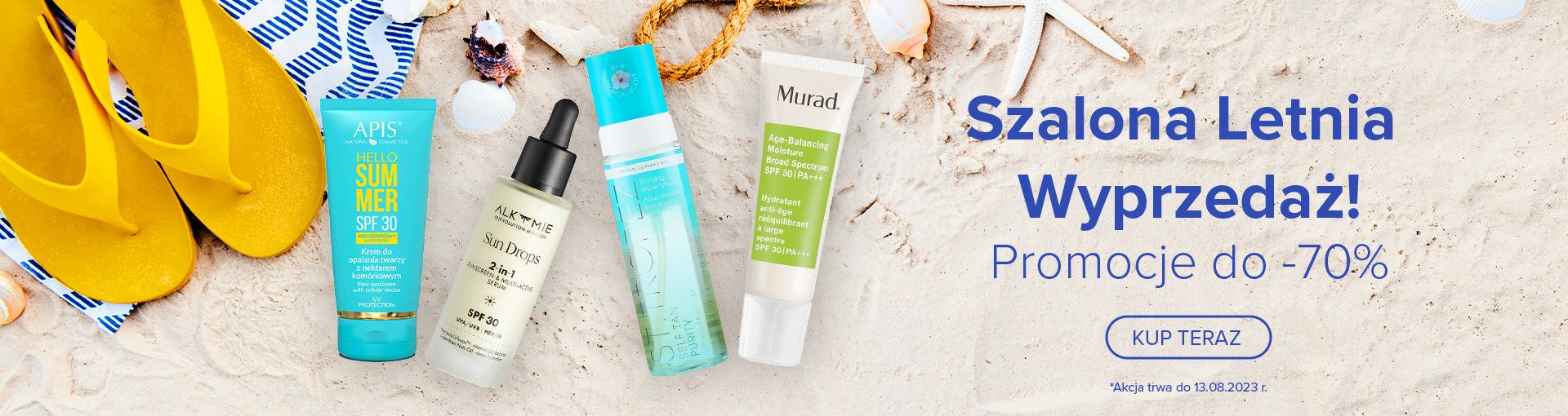 Promocje kosmetyków w sklepie internetowym Puder i Krem