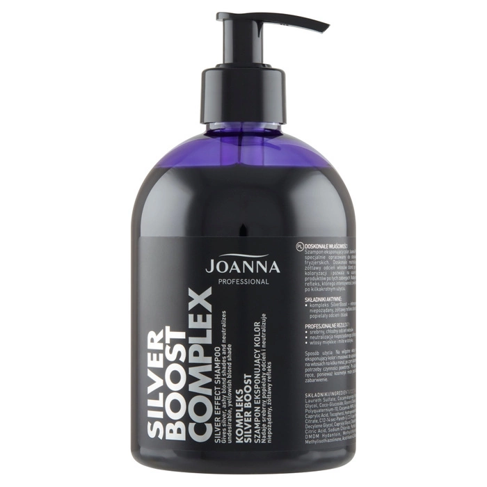 Silver Boost Complex szampon eksponujący kolor 500g | puderikrem.pl