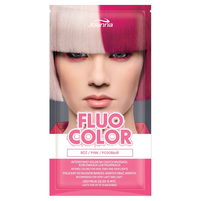 Fluo Color szamponetka koloryzująca Róż 35g | puderikrem.pl