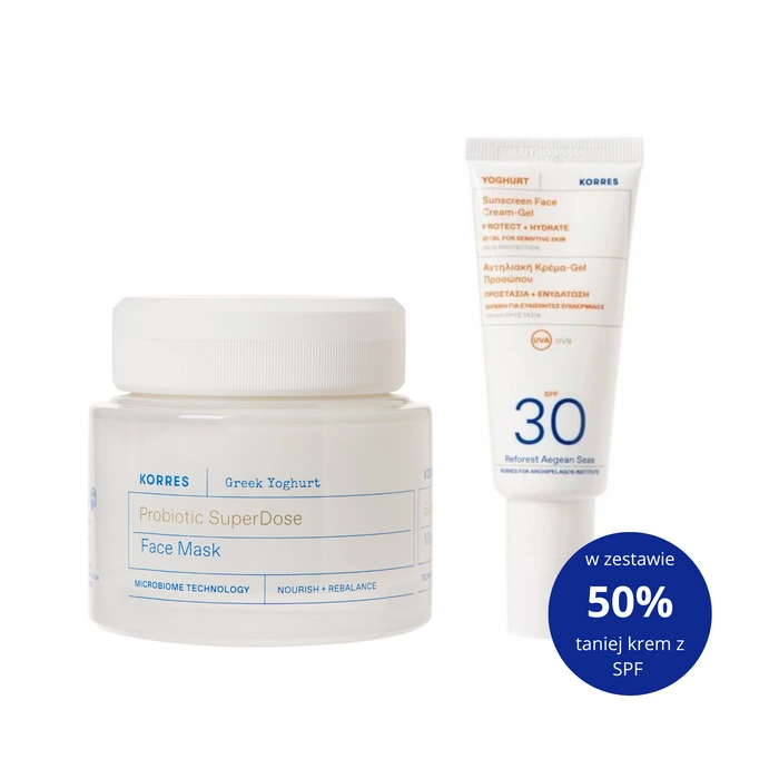 Korres winter skin rescue set | puderikrem.pl