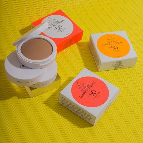 Youth Lab Compact Cream SPF 50, kremowy podkład w kompakcie w odcieniu ...