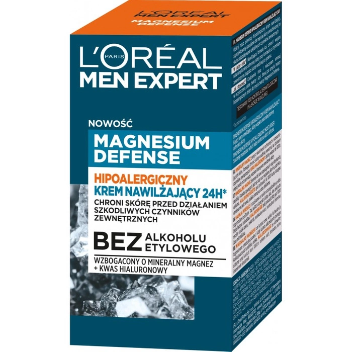 Loreal Paris Men Expert Magnesium Defense hipoalergiczny krem ...