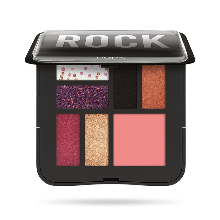 PUPA Milano Paleta do makijażu S 004 Rock Shades | puderikrem.pl