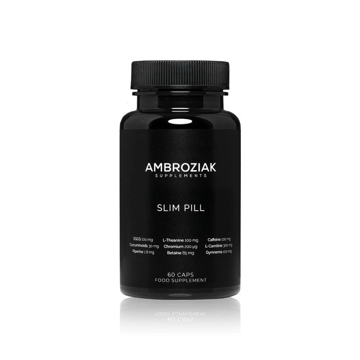Dr Ambroziak Slim Pill Suplement diety wspomagający odchudzanie 60 kaps ...